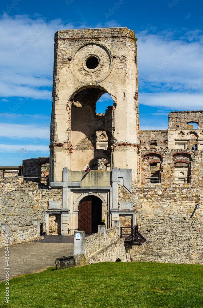 Ruins of a 17th century castle, Ujazd, Poland Stock Photo | Adobe Stock Ruins of a 17th century castle, Ujazd, Poland Stock Photo | Adobe Stock