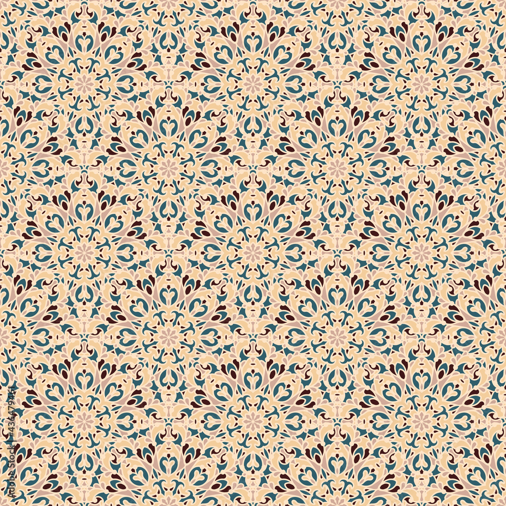 Vintage lace texture, tulle seamless pattern. Ornamental background for ...