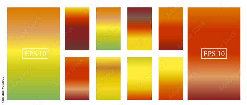 Soft color background. Soft color gradients. Modern screen vector ...