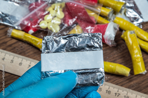 evidence of smuggling traffic: Packaging of a narcotic substance in the ...