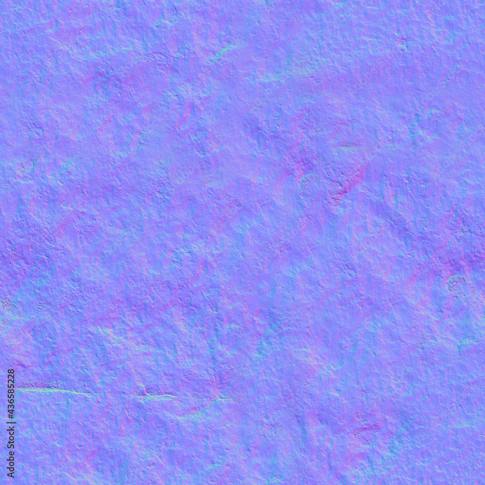 Normal map texture of stone, plaster, stucco wall. Seamless tillable ...