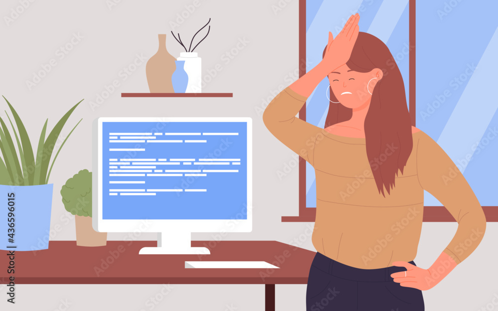 Unhappy Computer User