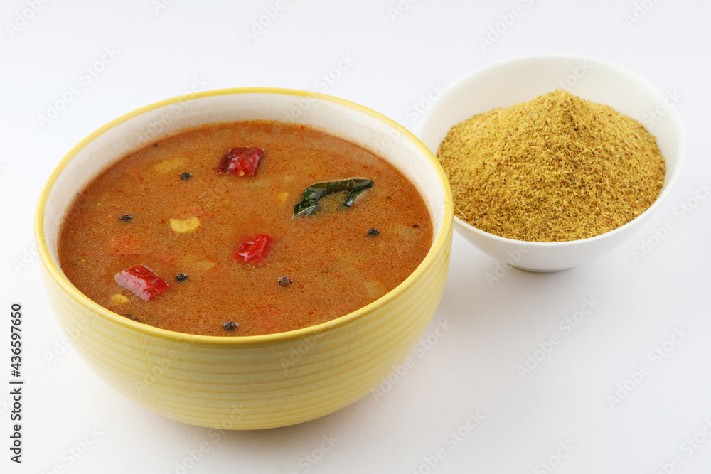 tomato rasam, south indian soup,South Indian Made Rasam Recipe Stock ...