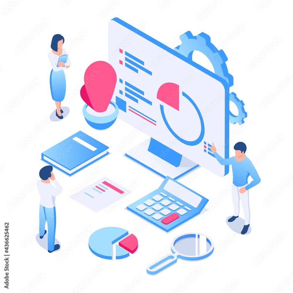 Workflow concept. New project management and development. Planning ...