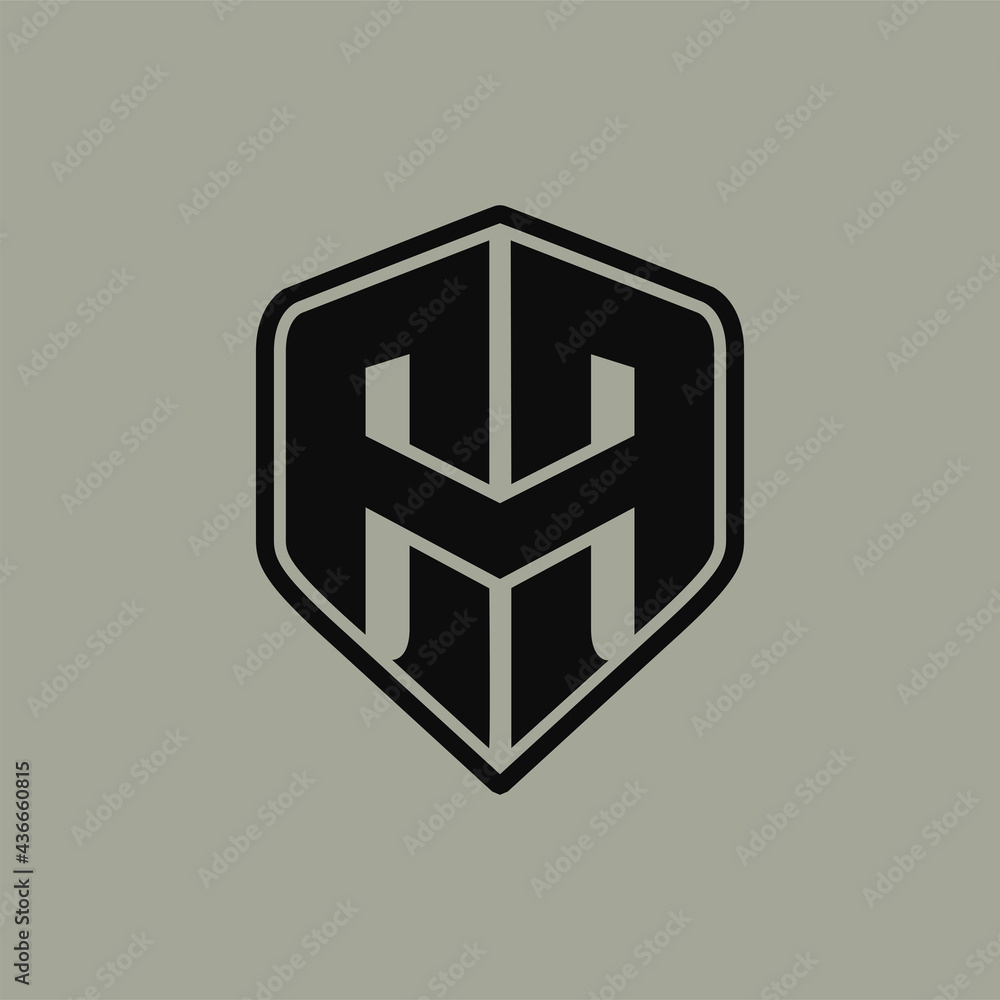 template logo A and AA monogram logo, initial letter handmade for ...