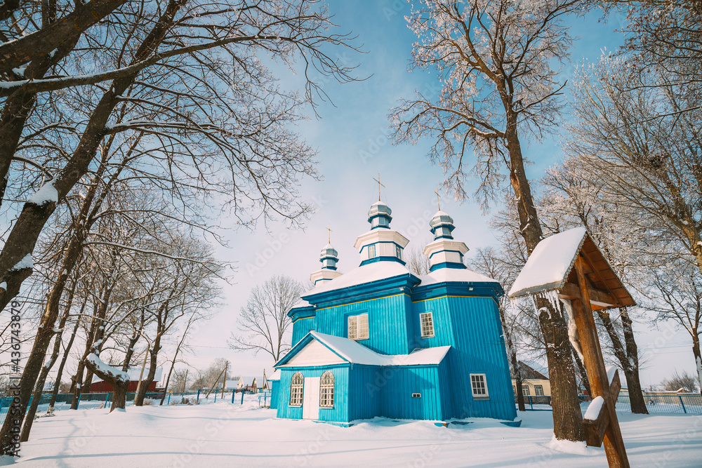 Staraya Belitsa, (Uritskiy Sel'sovet), Gomel Region, Belarus. Old ...