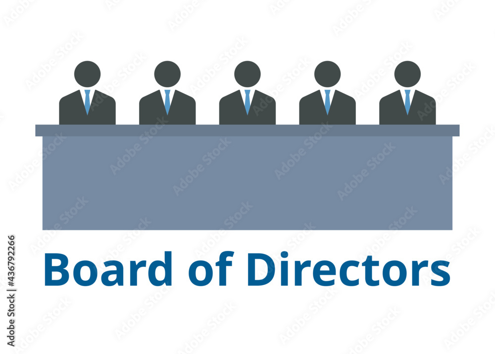 Board of Directors vector. Management and business concept. Businessman ...