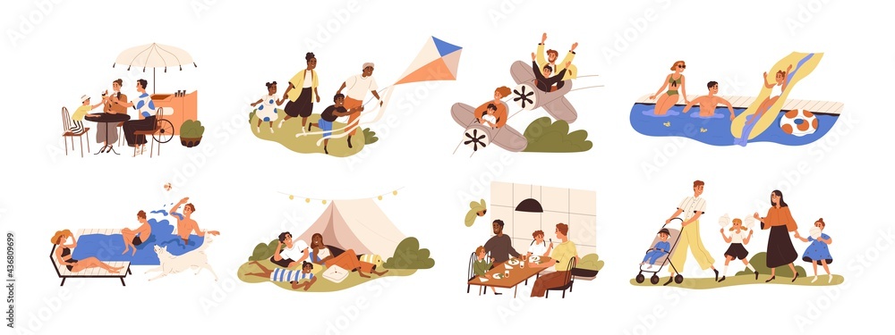 Rested Clipart Of Children