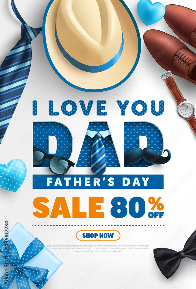 Necktie Banner Template