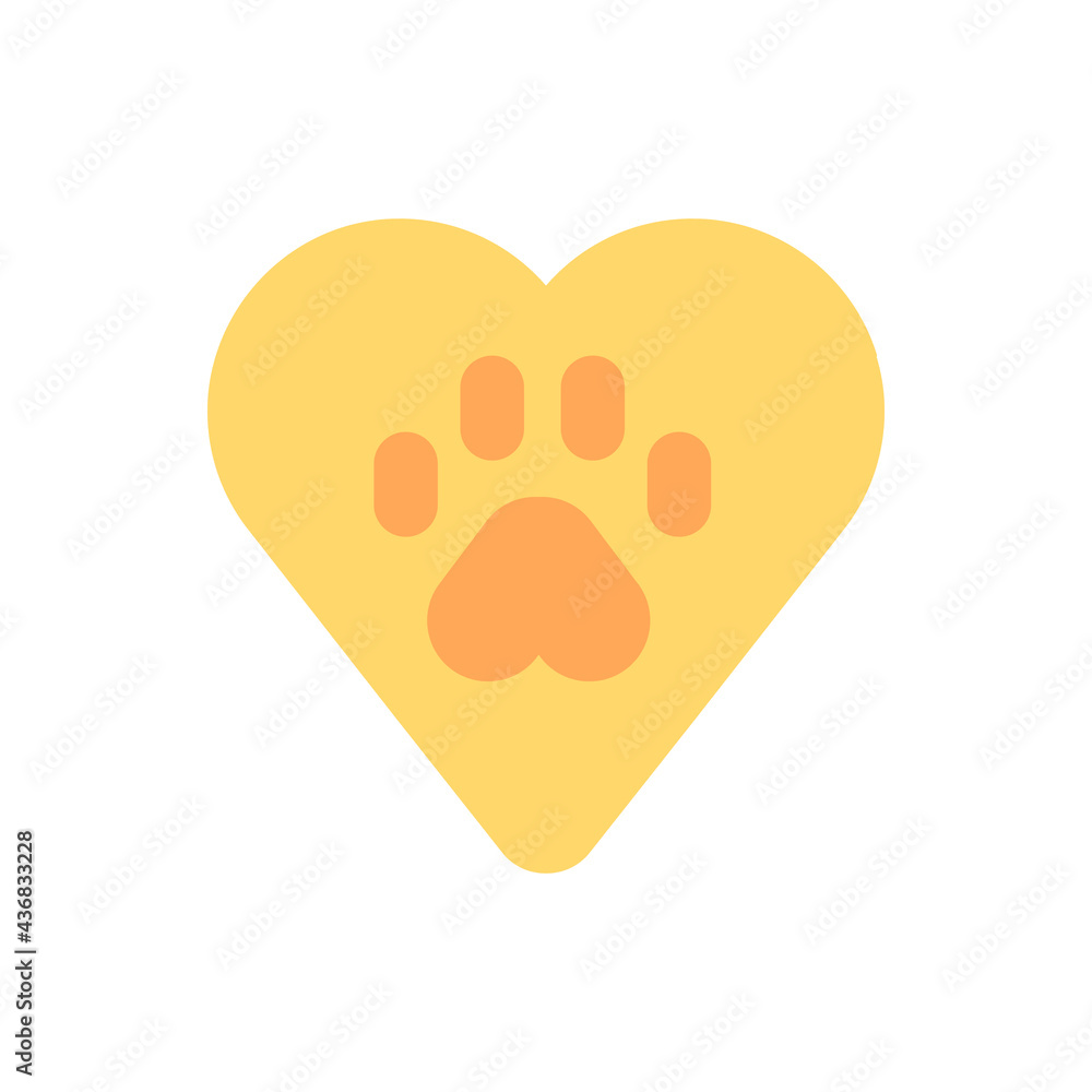 Animal welfare vector flat color icon. Pet health care. Vet service ...