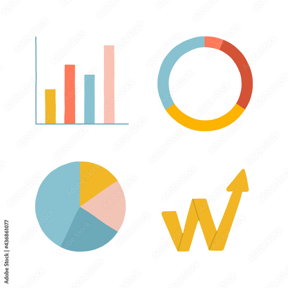 Vektorová grafika „Infographic elements data visualization design ...