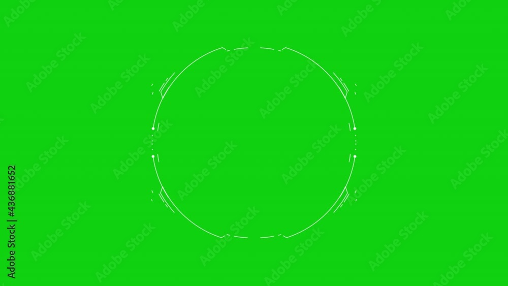 Green Screen Background. HUD element digital - pending loading screen - loop with loopable ...