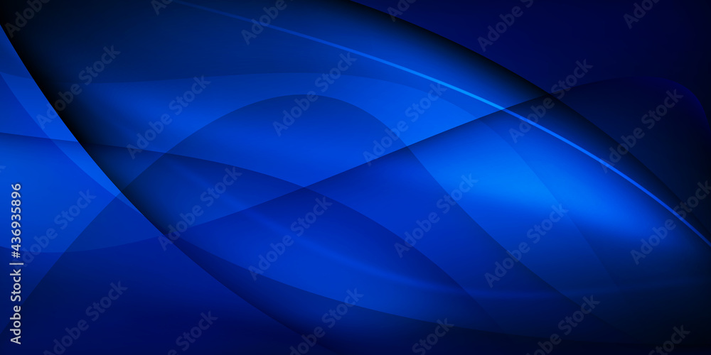 Abstract Dark Blue and Black Color Matching Shapes Background Wallpaper ...