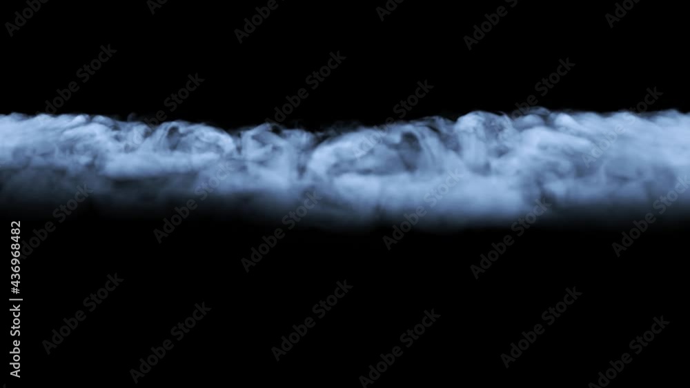 Abstract white smoke in slow motion. Smoke, Cloud of cold fog in light ...