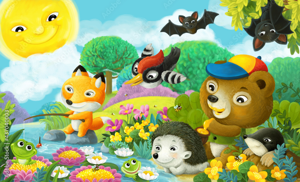Real Forest Animals Together