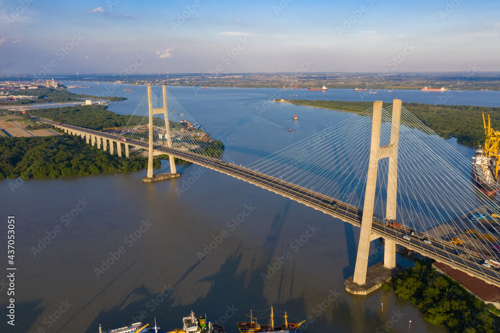 Phu My Bridge is the largest Bridge in Vietnam and an important part of ...