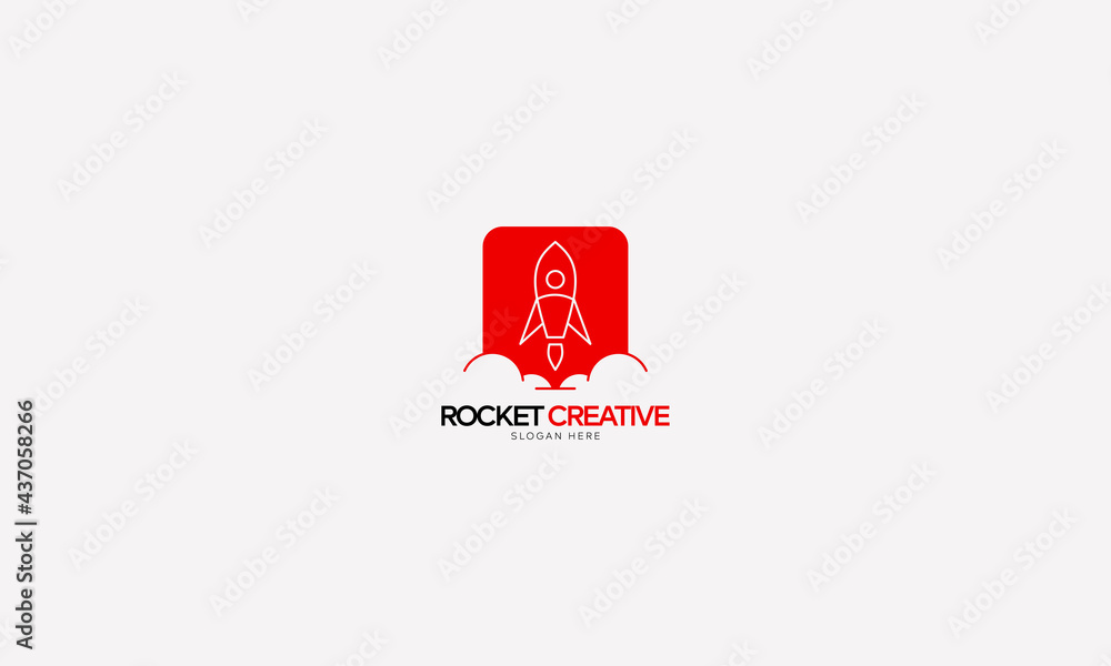 Rocket App Logo. Rocket Tech Logo Vector Stock Vector | Adobe Stock