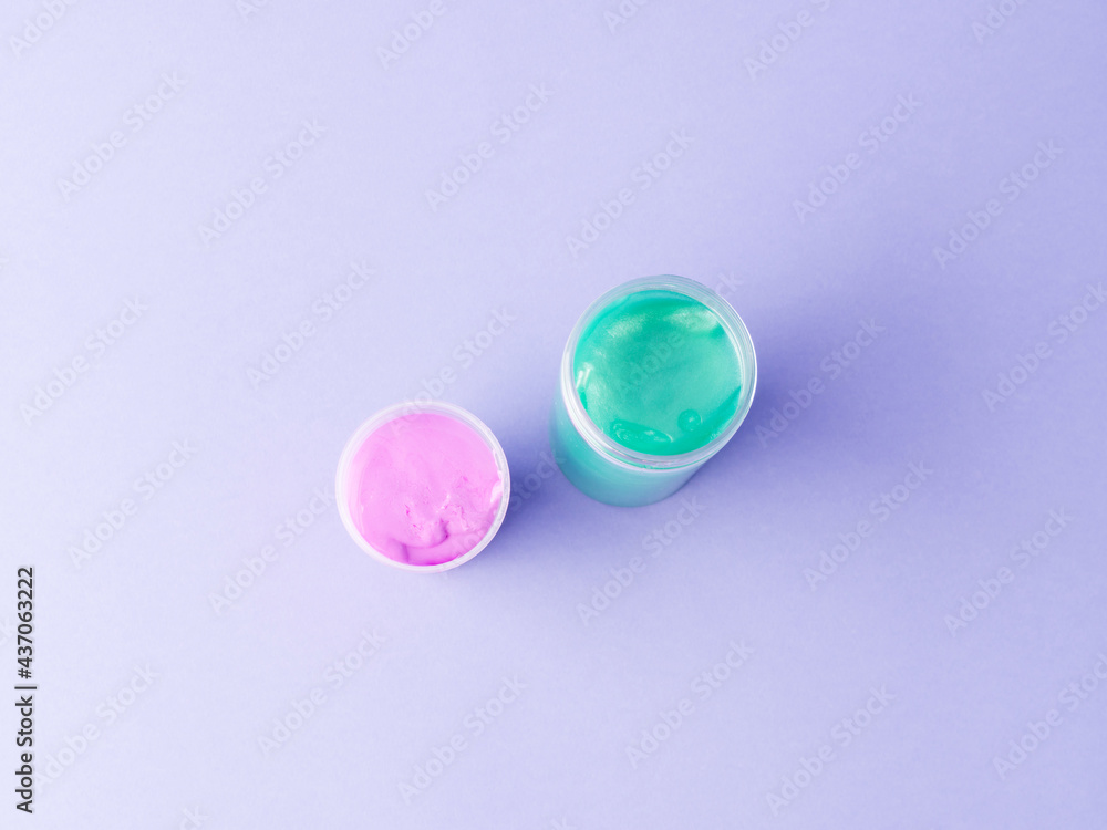 Pastel color slime fidget toys to help reduce stress and anxiety in ...