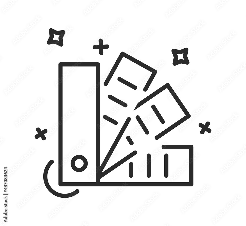 Contains such Icons as color palette Stock Vector | Adobe Stock