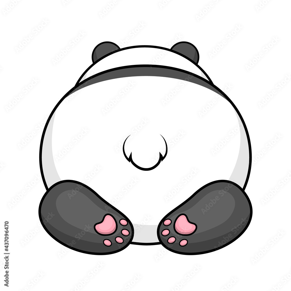 Panda Bear Butt