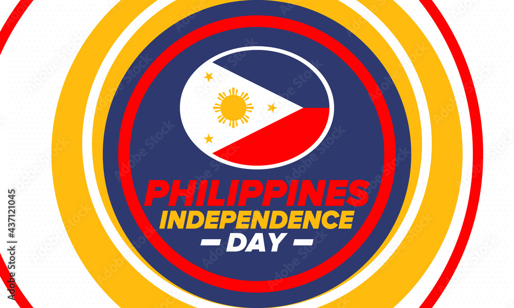 Vetor de Philippines Independence Day. Celebrated annually on June 12 ...