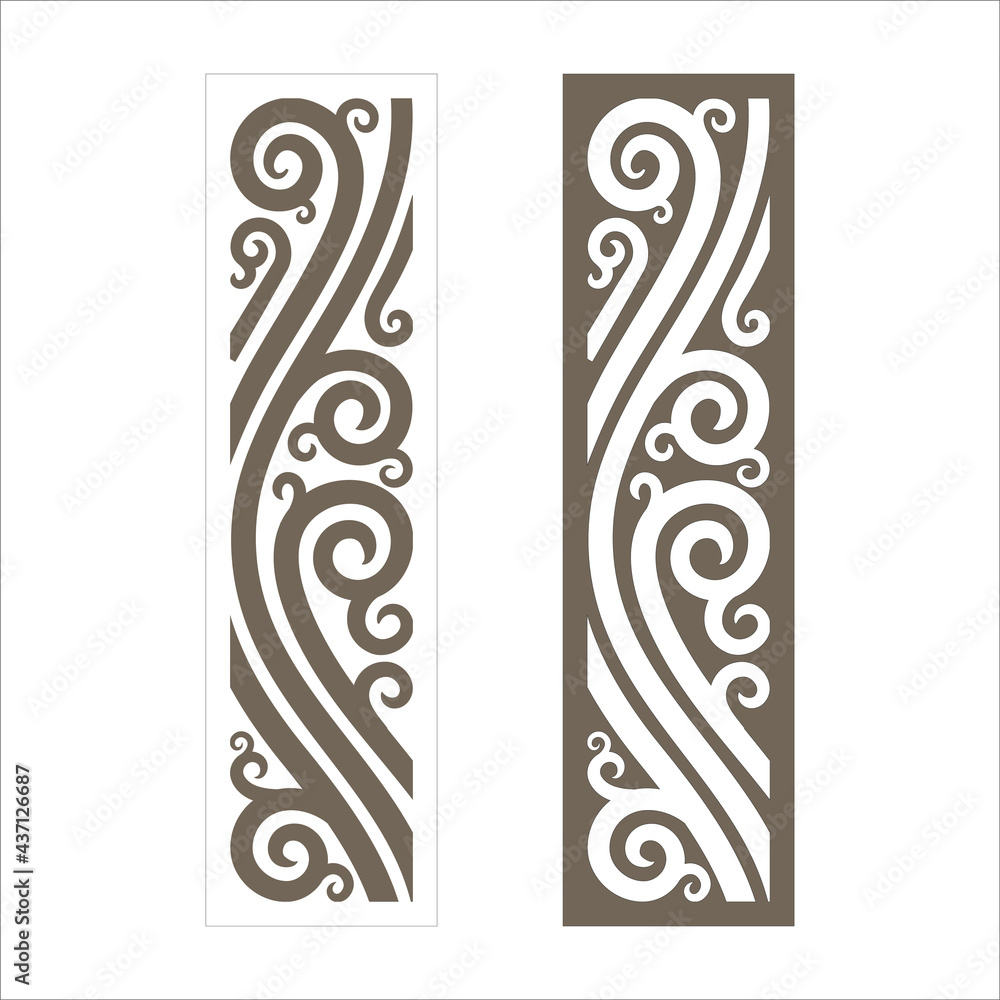 Grape vine illustration. Wine box cut out template. Banner, label, book ...