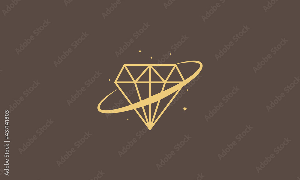 diamond lines shine logo symbol icon vector graphic design illustration ...