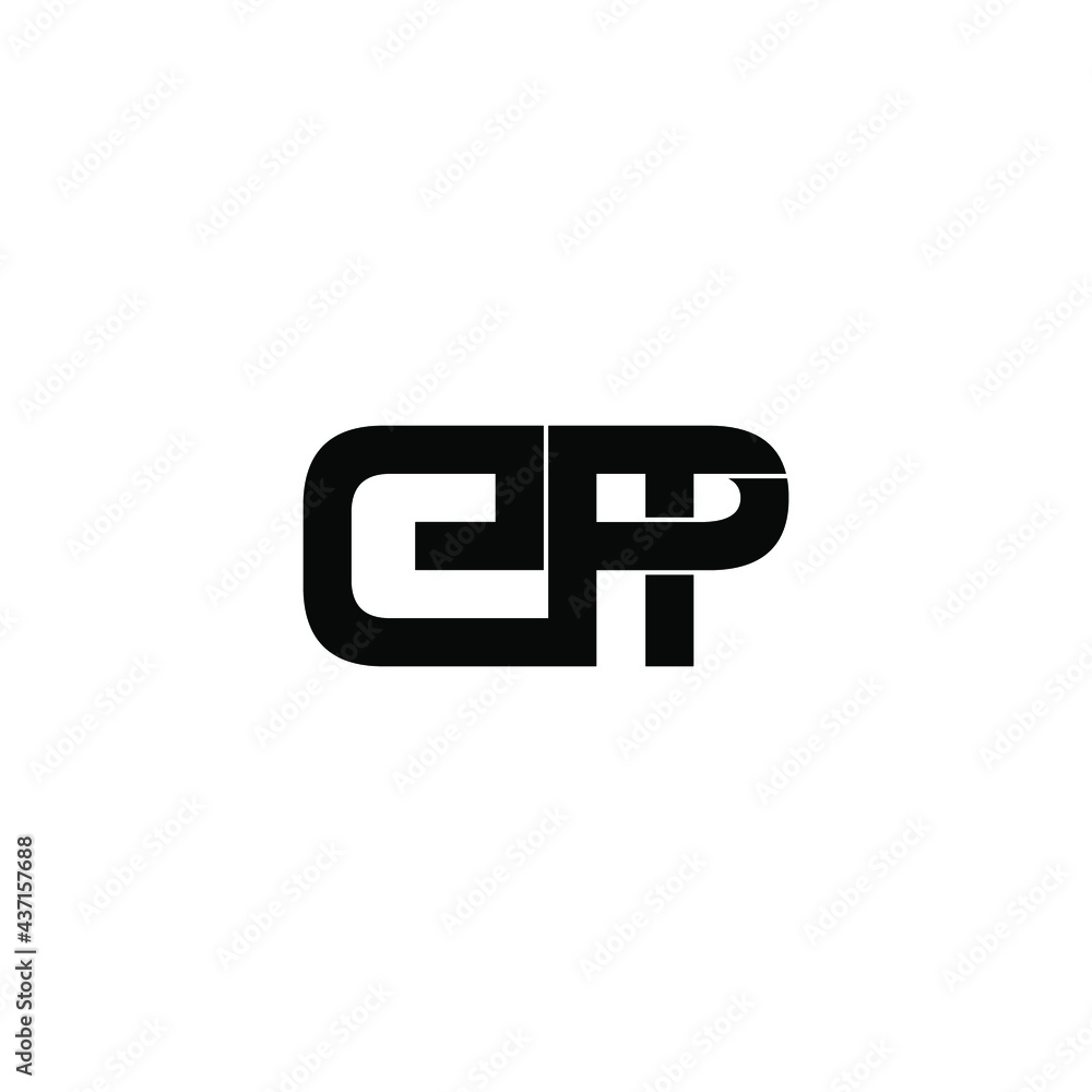 ept letter original monogram logo design Stock Vector | Adobe Stock