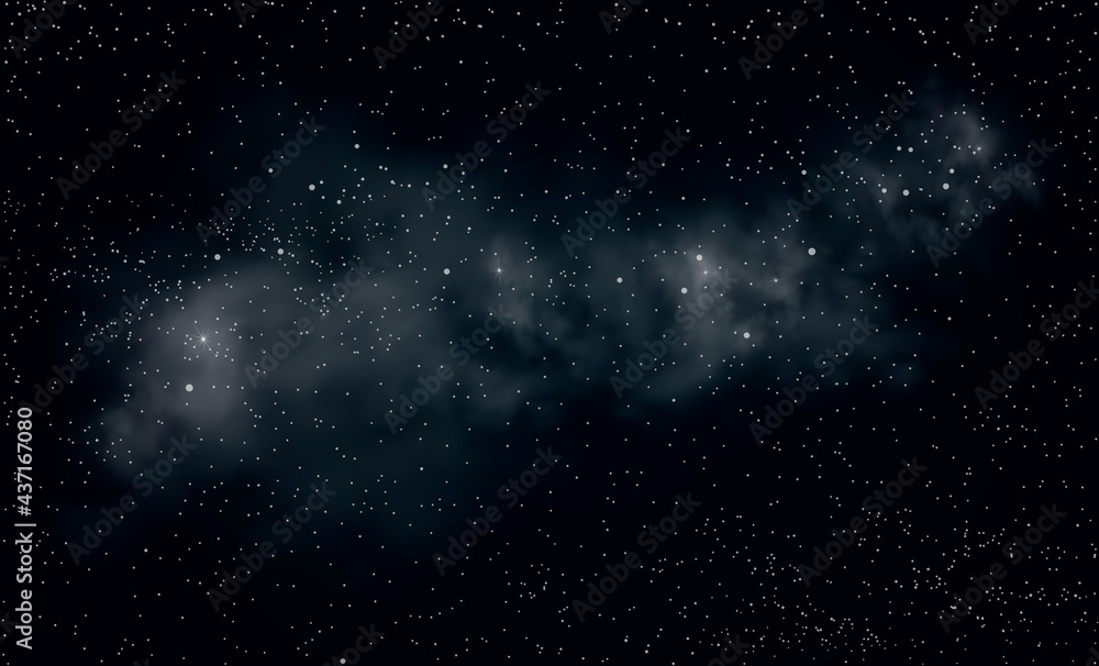 Space universe star sky. Space background. Shining stars and nebula ...