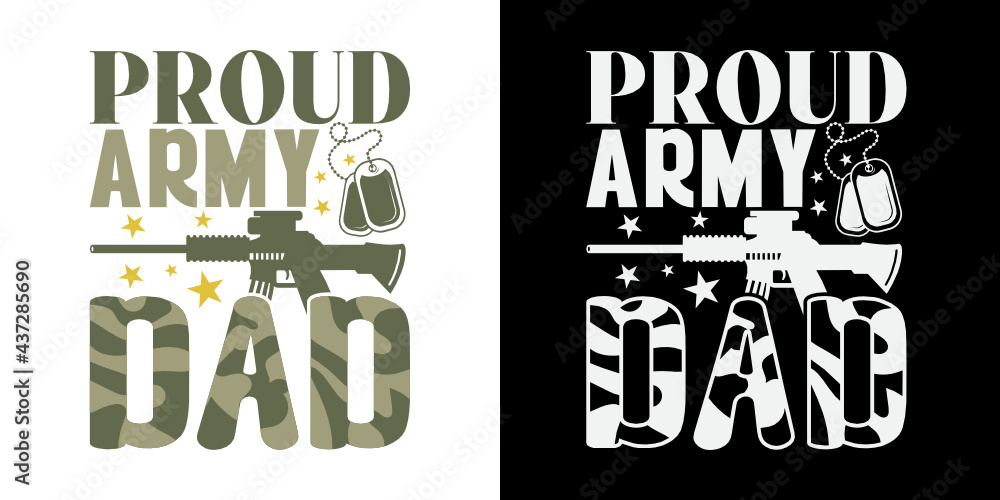 Proud Army Dad SVG Cut File | Soldier Dad Svg | Father's Day SVG ...