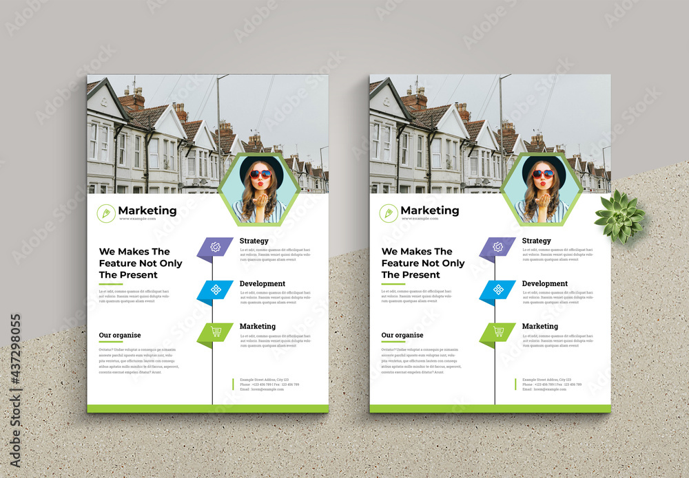 Flyer Layout Stock Template | Adobe Stock