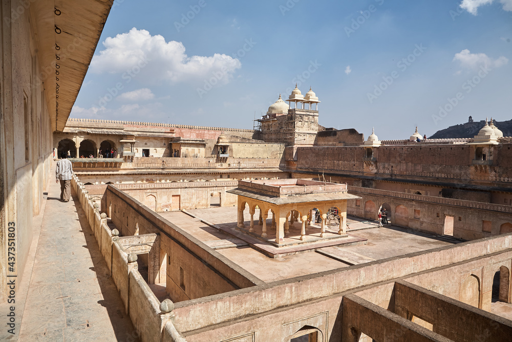 The town of Amer and the Amber Fort were originally built by Raja Man ...