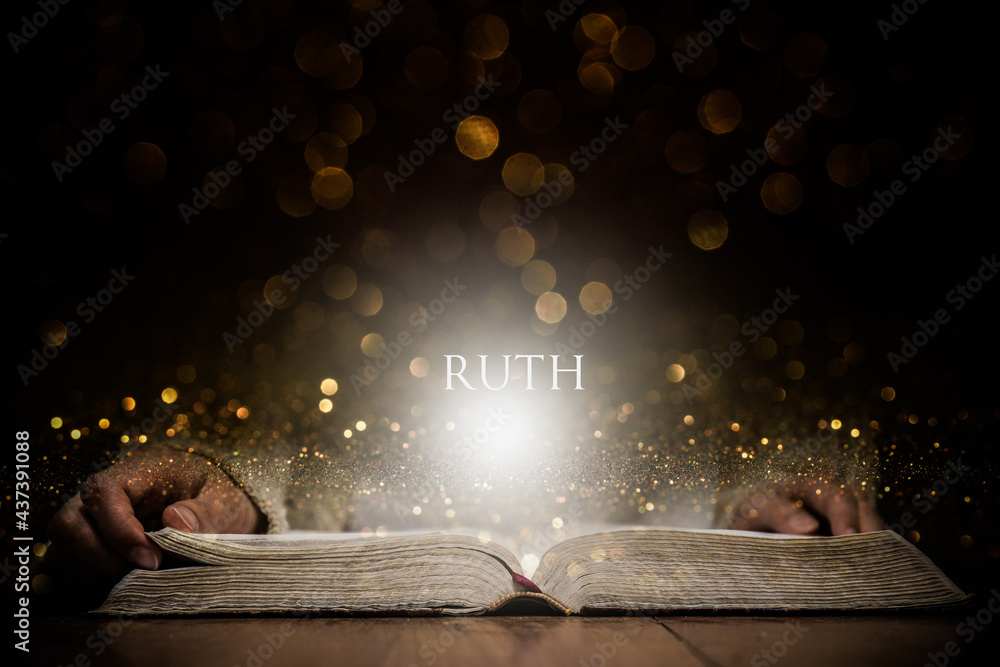 Book of Ruth of the Holy Bible, Old Testament Stock Photo | Adobe Stock