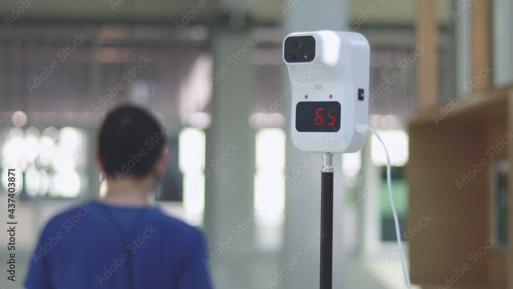 Contactless body temperature sensor, Body temperature measurement ...