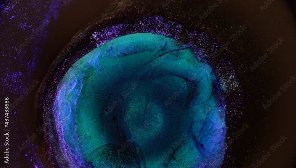 The Universe, a cluster of galaxies, a beam of light in space. Abstract ...