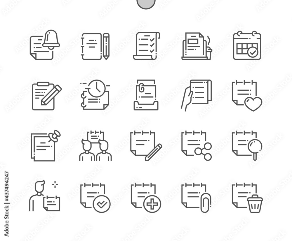 Notes and Tasks. Management and time. Task meeting. Reminder. Favorite ...