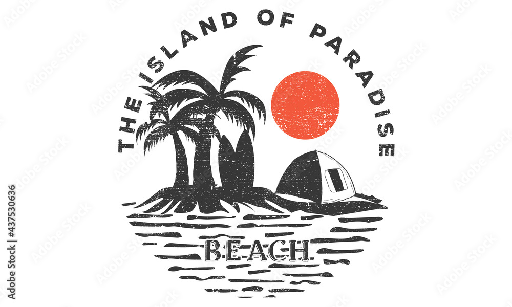 Beach Graphic Design