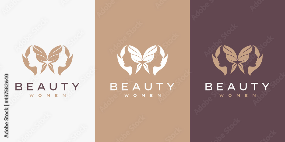 Beauty women logo design inspiration for skin care, salons and spas ...