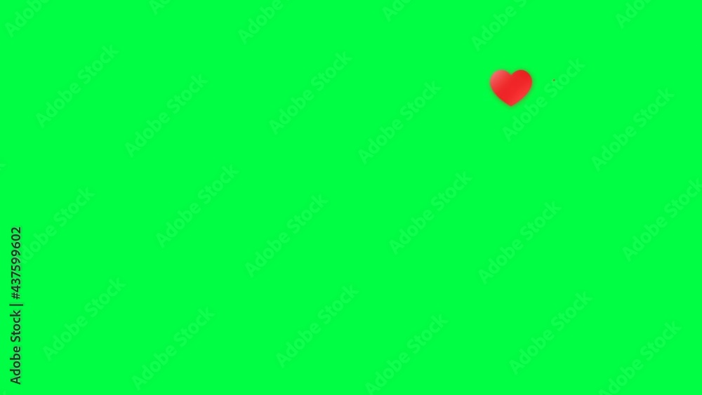 Motion graphic 4K story live on social media platform live on green ...