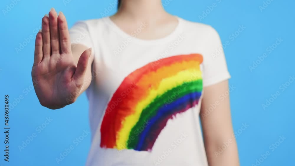 Stop discrimination. Lgbt protest. Gender equality rights ...