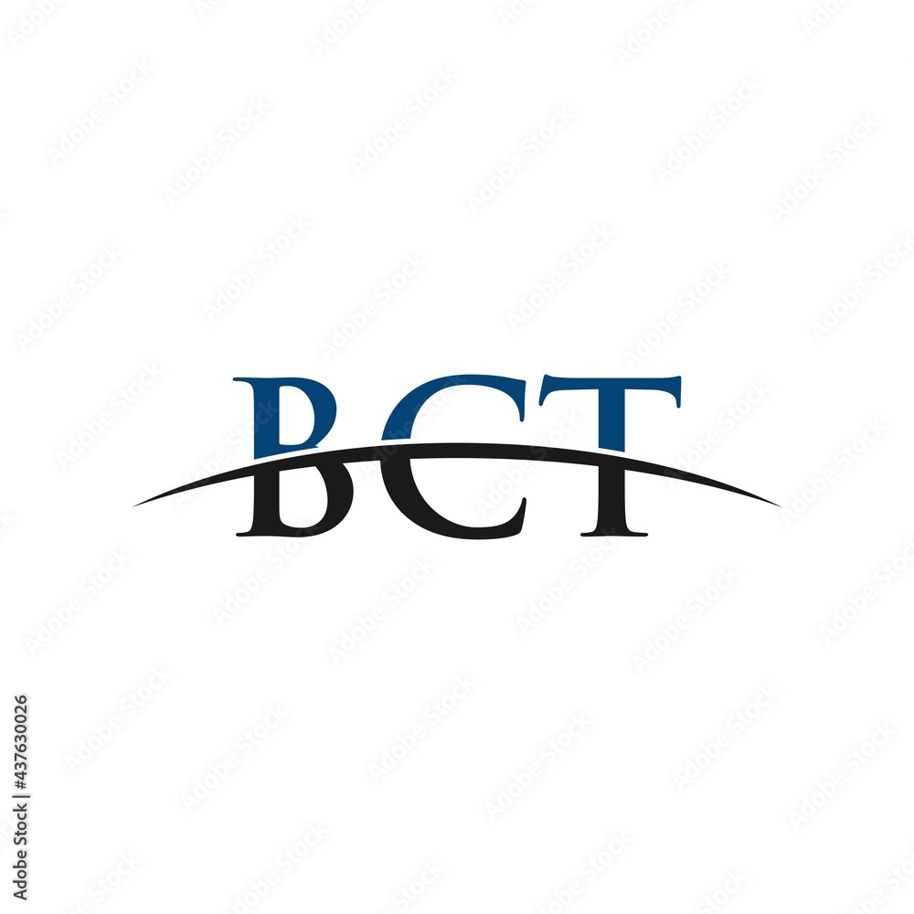 BCT initial swoosh horizon, letter logo designs corporate inspiration ...