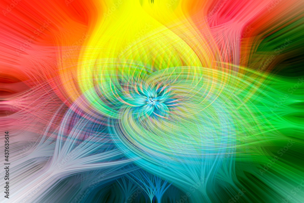 Gradient Colorful Twirl Effect Texture background. Visually Abstract ...