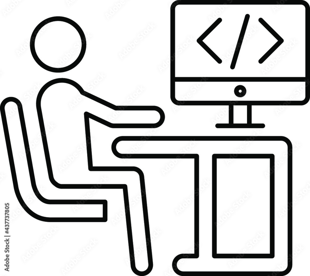 Software Development Team Leveraging Code Generation Automation Vector