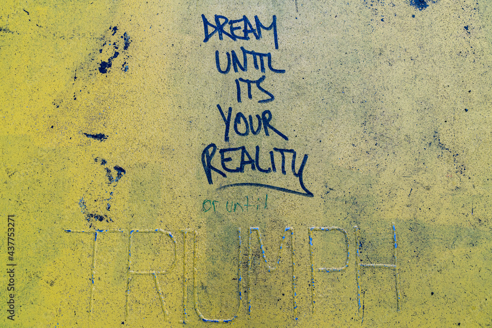 graffiti message written on metal street slab | Uwalls.co.uk