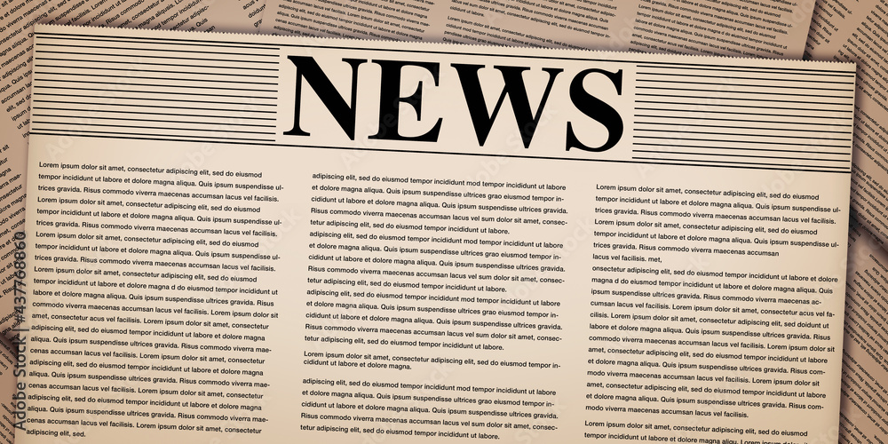 Newspaper Design Background
