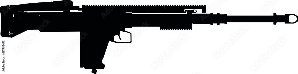 anti materiel rifle, GM6 Caliber 50 BMG 12 × 99 NATO Bulpup Semi ...
