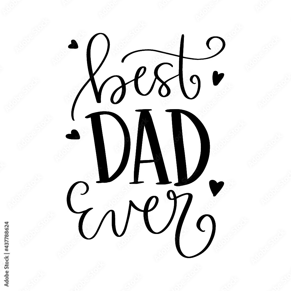 Happy Father's Day Calligraphy Cursive Script Blue Logo Text Graphic ...