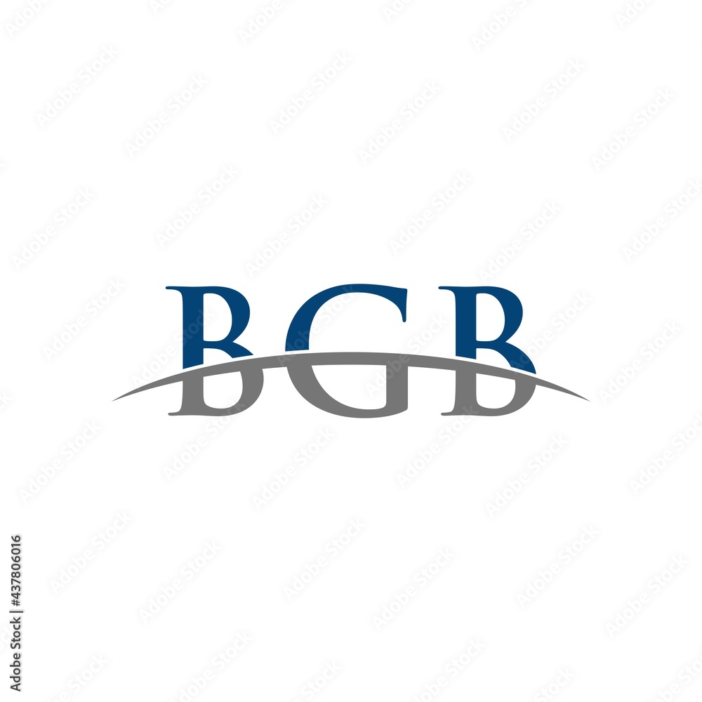 BGB swoosh horizon initials, letter corporate logo designs inspiration ...