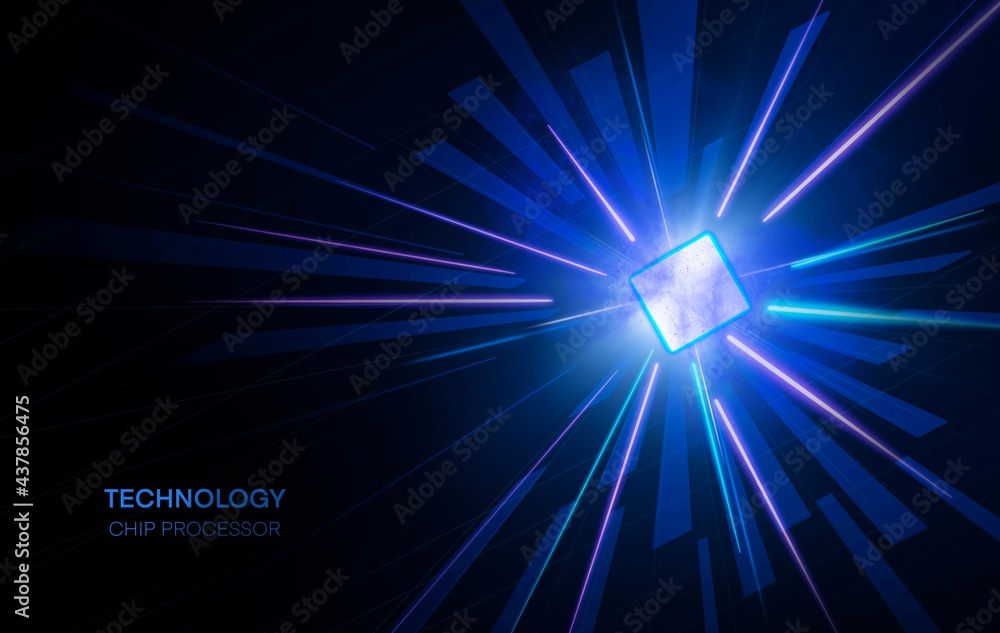 Abstract technology chip processor background circuit board and html ...