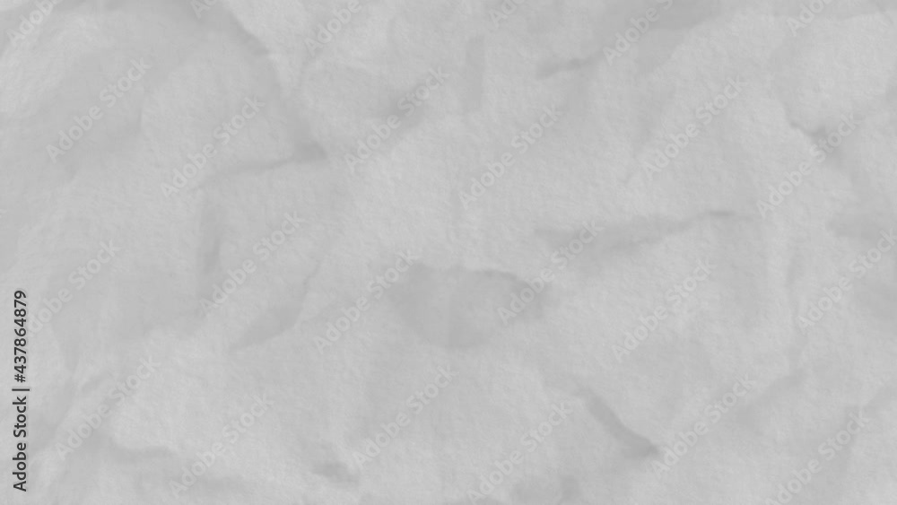 Moving light crumpled paper background, seamless loop and stop motion ...